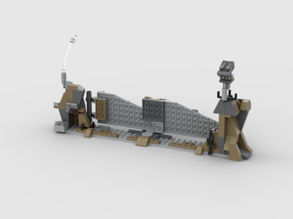 Lego Moc 75373 Ambush On Mandalore Battle Pack Gate Alt Build 2 X
