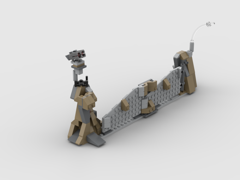 LEGO MOC 75373 -Ambush on Mandalore Battle Pack Gate- ALT build 2 x ...