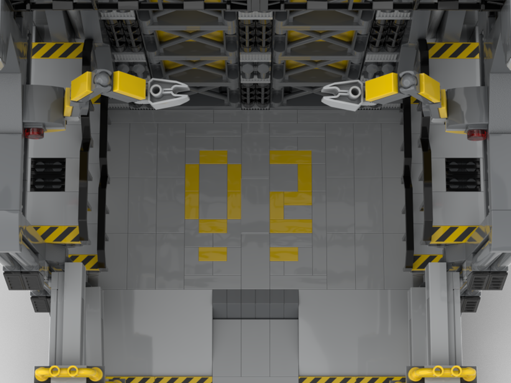 LEGO MOC Mech Hangar by Mh.bricks | Rebrickable - Build with LEGO LEGO MOC Mech Hangar by Mh.bricks | Rebrickable - Build with LEGO