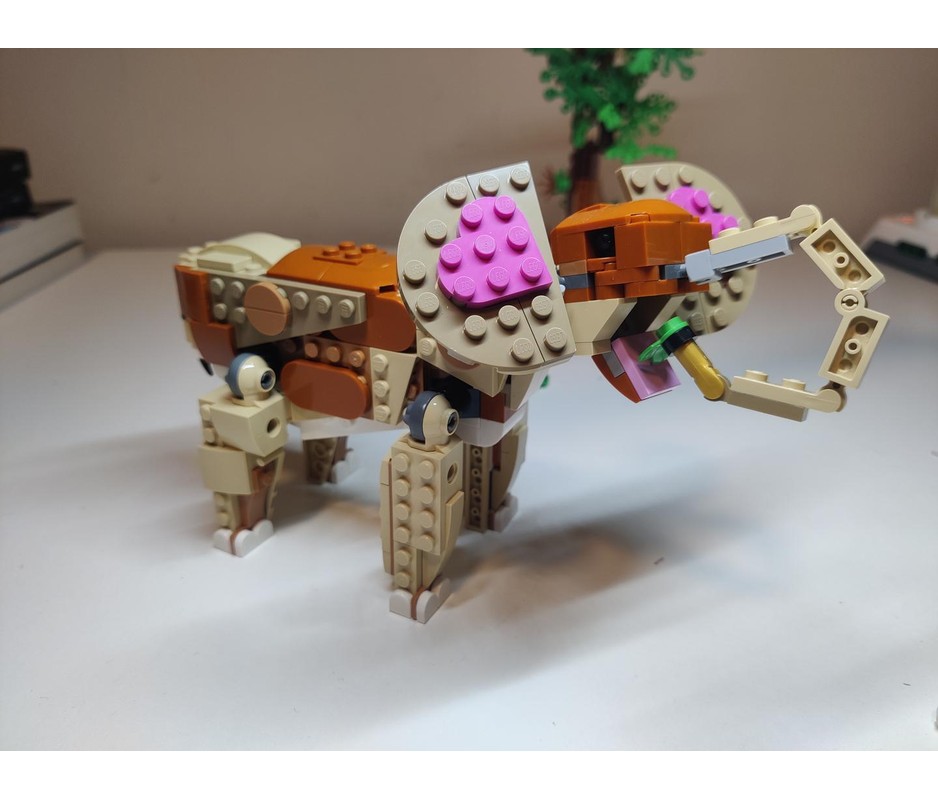 LEGO MOC 31150 Elephant by Blessed Goodtimes | Rebrickable - Build with ...