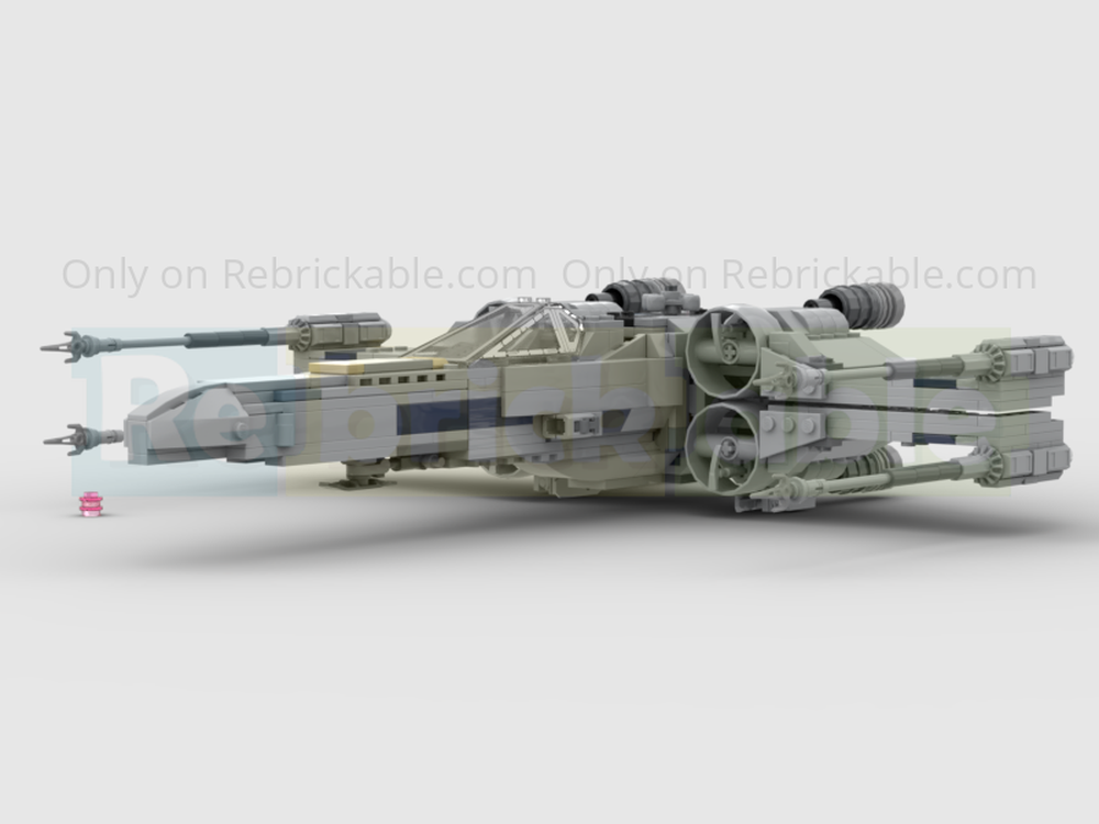 Lego Moc Rebel Space Superiority Starfighter By Mattysbrix