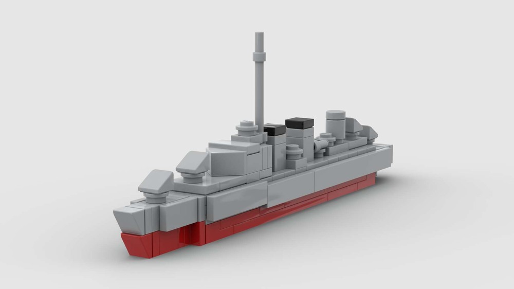 LEGO MOC HMS Tribal by RMC1138 | Rebrickable - Build with LEGO