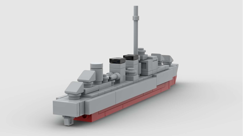 LEGO MOC HMS Tribal by RMC1138 | Rebrickable - Build with LEGO