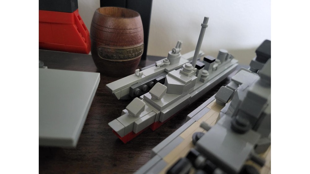 Lego Moc Hms Tribal By Rmc1138 Rebrickable Build With Lego
