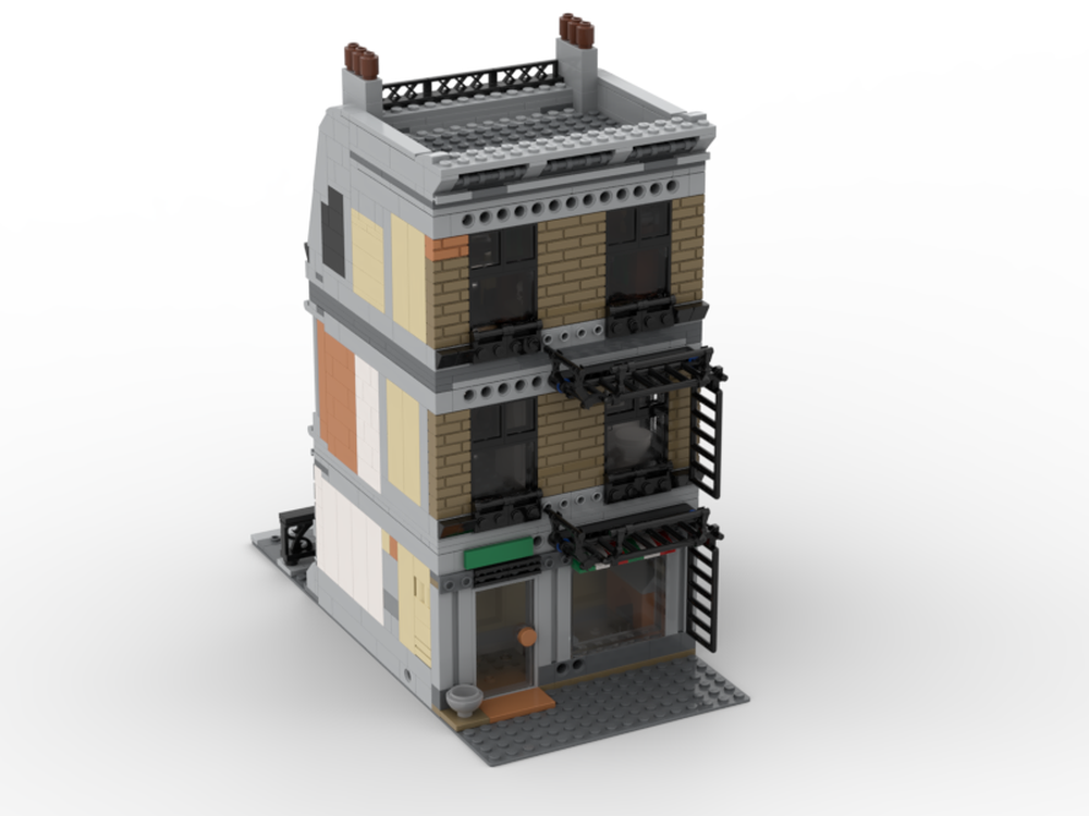 LEGO MOC-191759 Doctor Strange's Sanctum Sanctorum Modular by fluffy ...