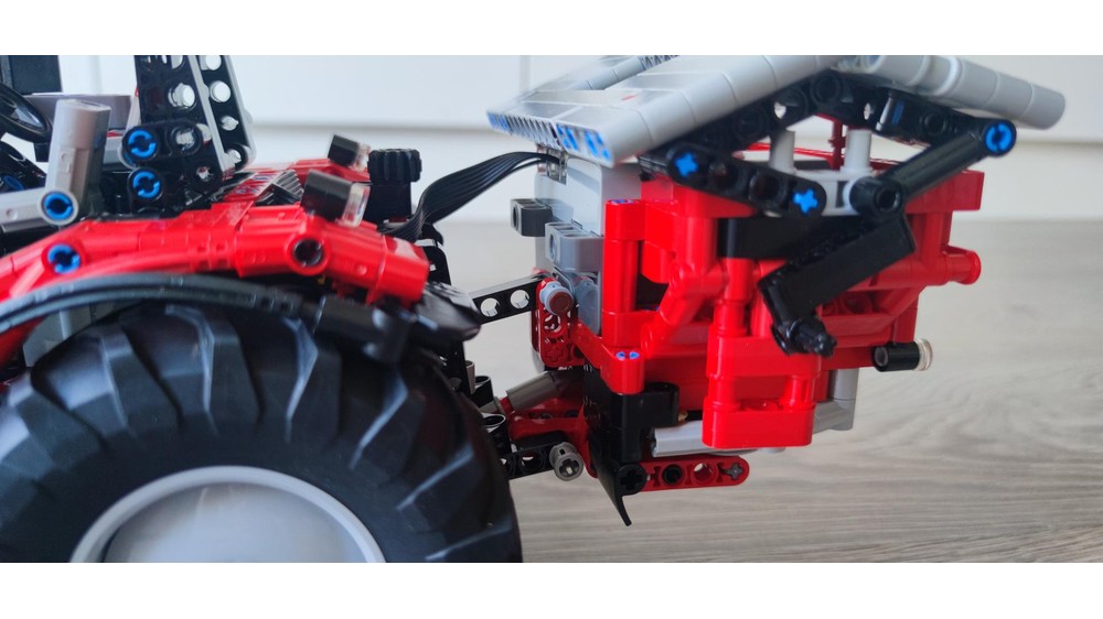 Lego Moc Fertilizer Spreader With Kuhn Color Scheme By Falconluan