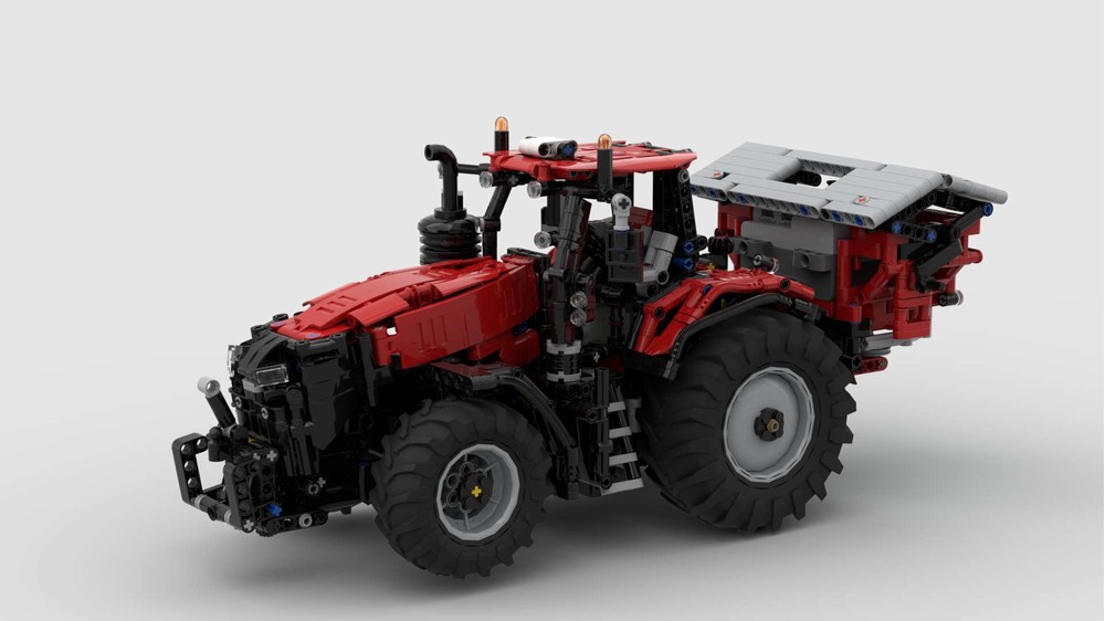 Lego Moc Fertilizer Spreader With Kuhn Color Scheme By Falconluan