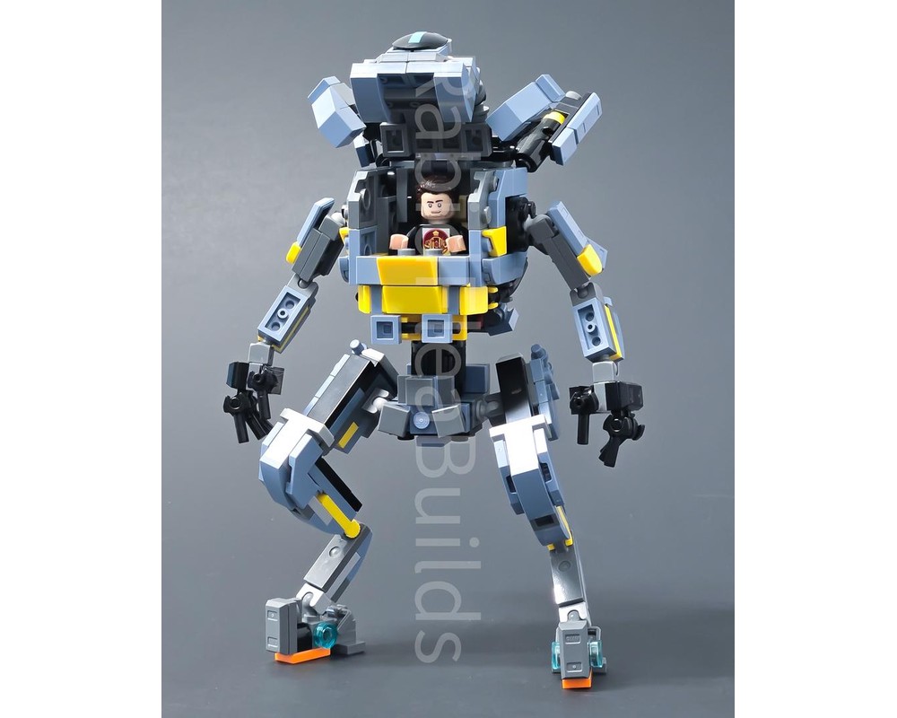 LEGO MOC Northstar Prime Titan from Titanfall 2 by RabidFleaBuilds ...