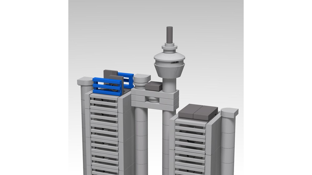 LEGO MOC Genex Tower, Belgrade, Serbia by tralux21 | Rebrickable ...