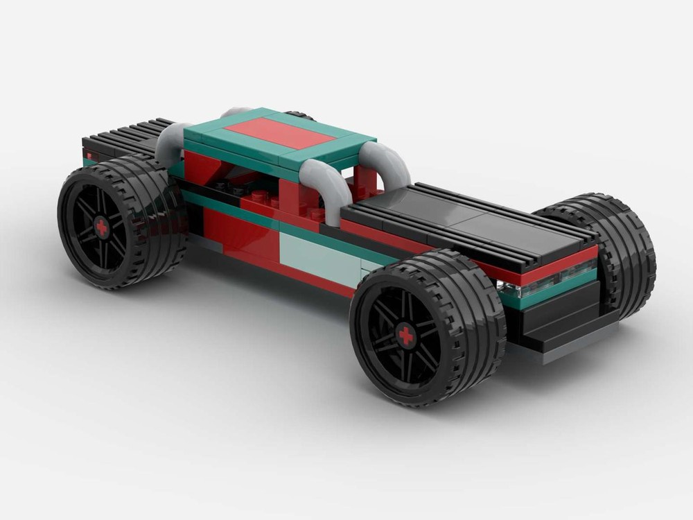 LEGO MOC Hot-rod by Policarpo | Rebrickable - Build with LEGO