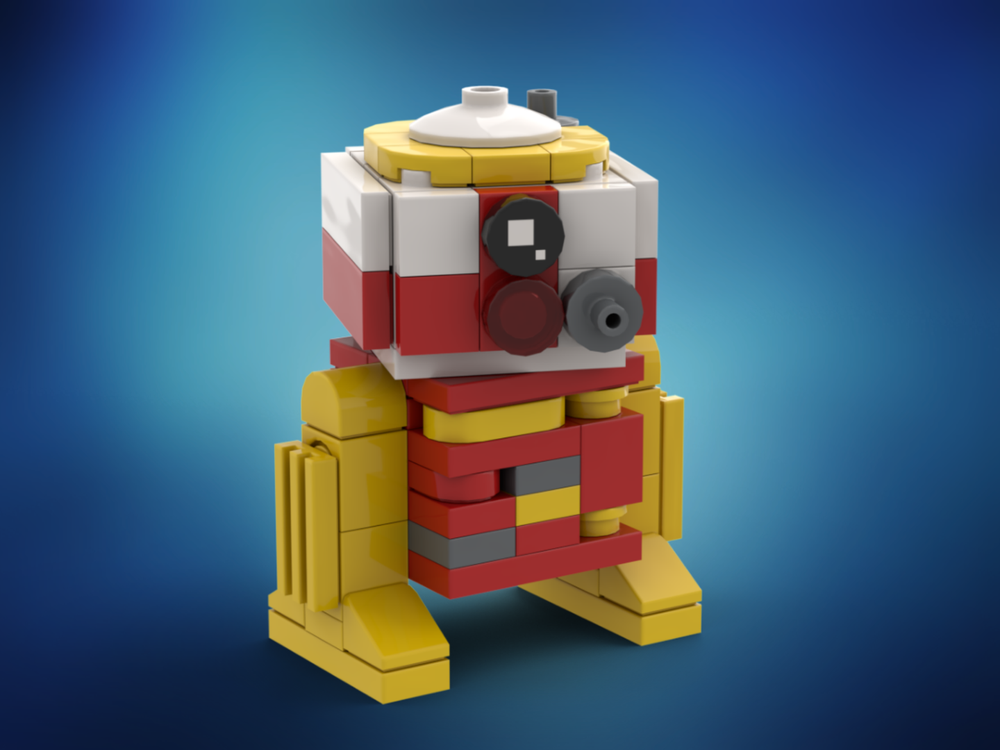 LEGO MOC L3-GO Brickheadz by Ant0noo | Rebrickable - Build with LEGO
