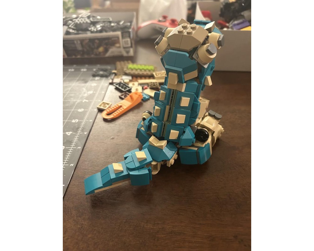 LEGO MOC bumpy rebuild into pachy from jurasic worId by Invisiblespoon ...