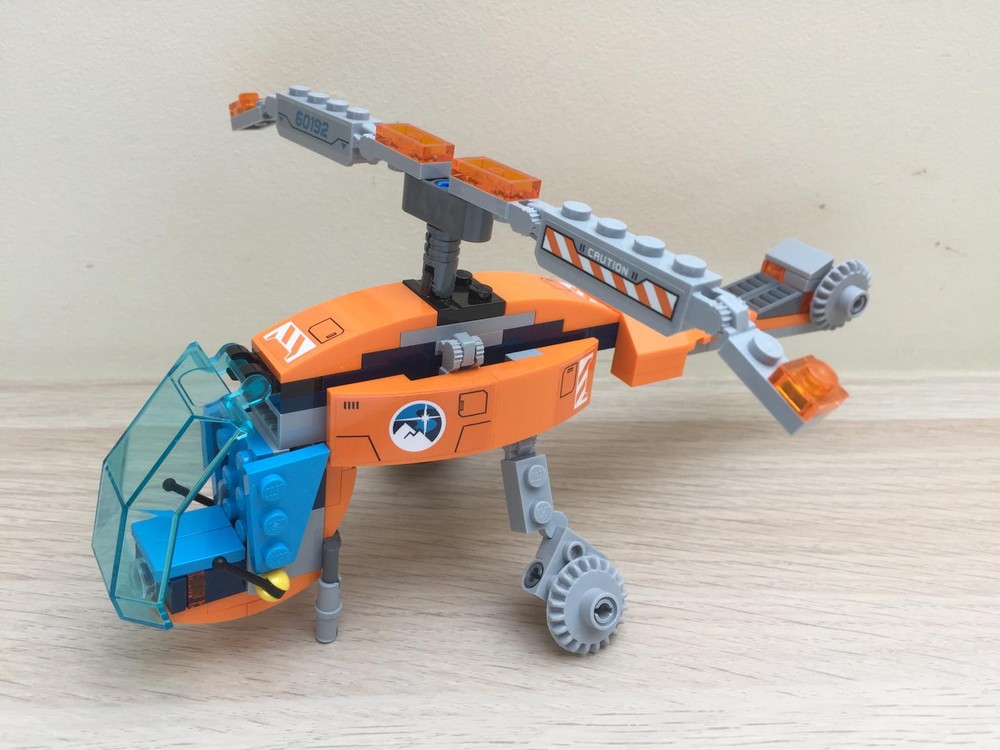 LEGO MOC 60192 - Cargo Helicopter by nkende | Rebrickable - Build with LEGO