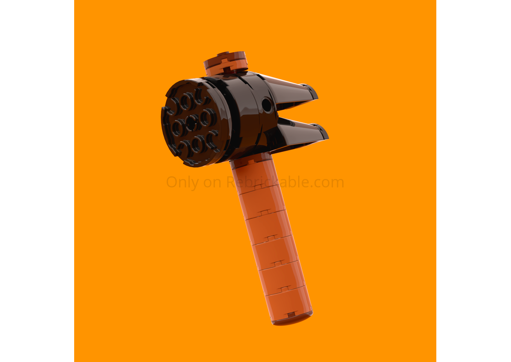 LEGO MOC Hammer Bro's Hammer - Display Figure 08 - Super Mario Bros. by ...