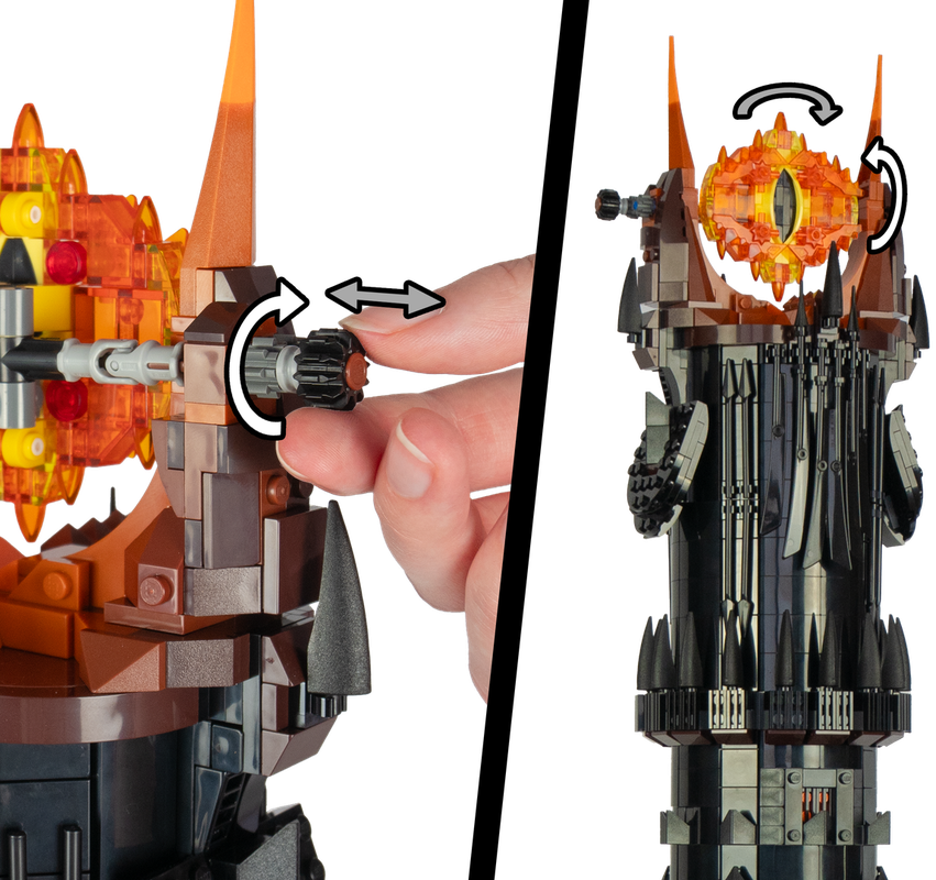 LEGO MOC Turning Eye for the "Tower with eye" (aka Barad-Dûr) by Brix ...