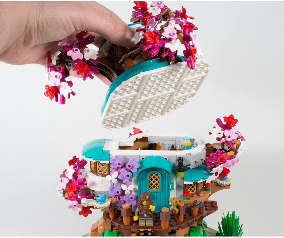 LEGO MOC Mystical Woodland Treehouse by BixBricks | Rebrickable - Build ...