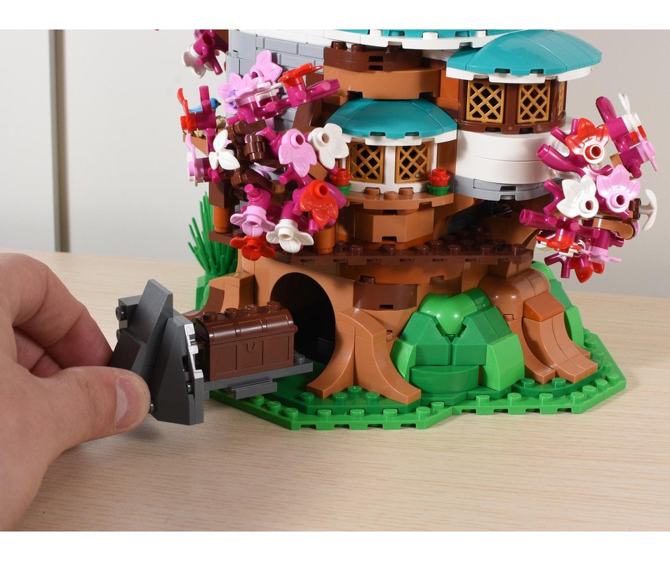 LEGO MOC Mystical Woodland Treehouse by BixBricks | Rebrickable - Build ...