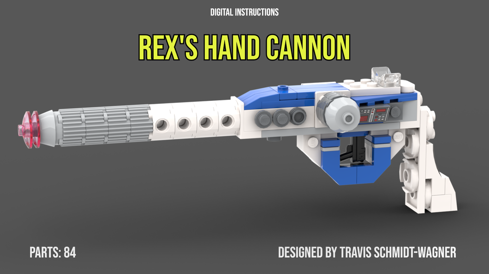 LEGO MOC 75391 Alt Build- Rex's Hand Cannon by Camobricktape ...