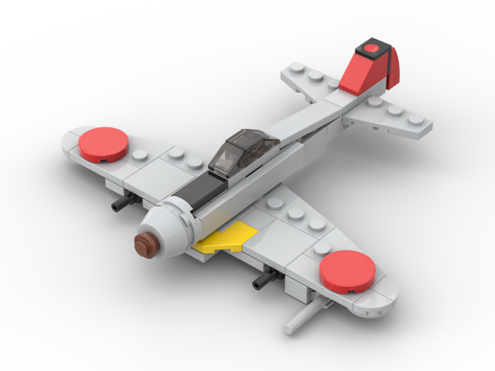 LEGO MOC ~1:72 scale Nakajima Ki-44 Shoki by NinjaGamer_5 | Rebrickable ...
