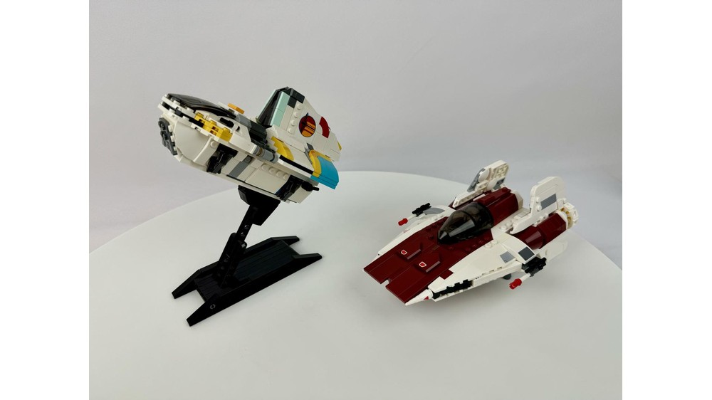 LEGO MOC-191834 Stand for 2bricks A-wing (And other small ships by ...