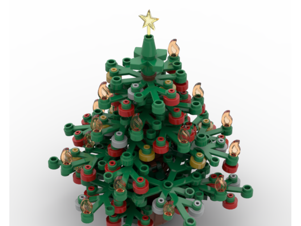 LEGO MOC-191842 Christmas Tree by Cegeha Elbe | Rebrickable - Build ...