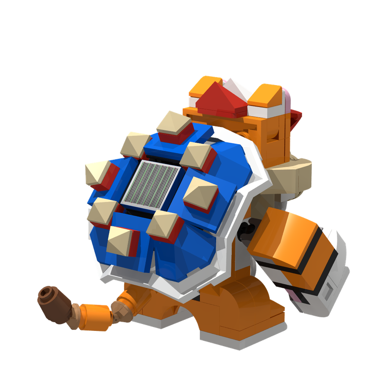 LEGO MOC Meowser by King_Slime_The_3rd | Rebrickable - Build with LEGO