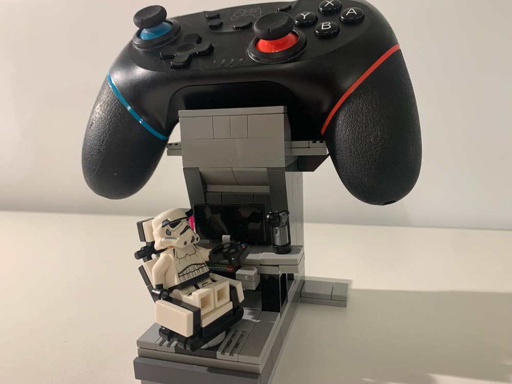 Lego Moc Controller Support Star Wars By Alolex1 Rebrickable Build With Lego