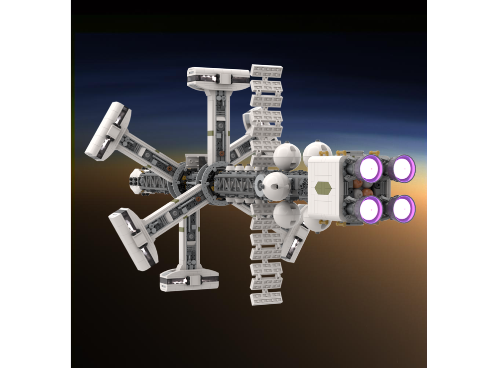Lego Moc Cetacean Class Research Vessel By Orchardbuilds Rebrickable