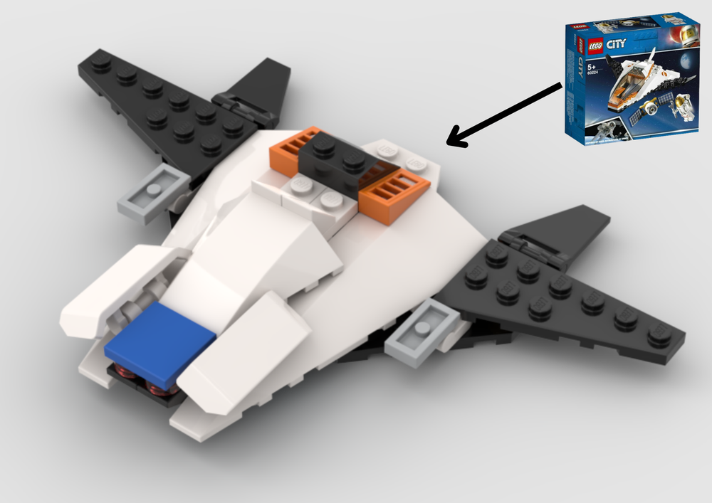 LEGO MOC 60224 Space Speeder by ETIA_LEGO | Rebrickable - Build with LEGO