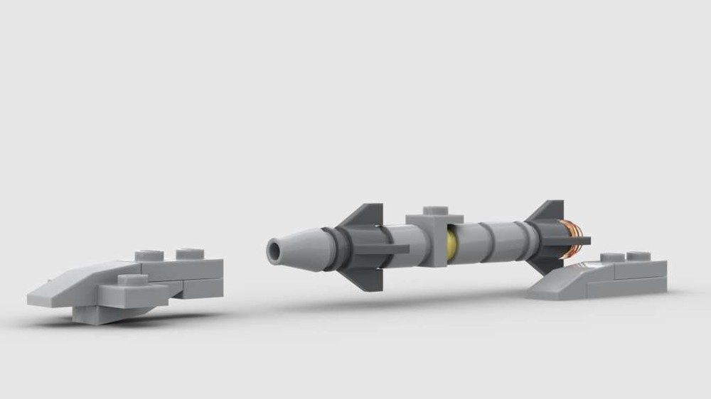 LEGO MOC AIM-9 sidewinder AAM by Melbourne trains and planes ...