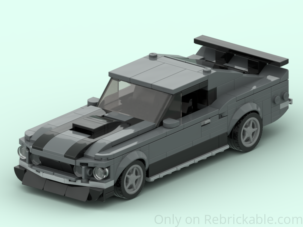 LEGO MOC 1969 Ford Mustang Boss 429 John Wick Edition by ac-bricks ...