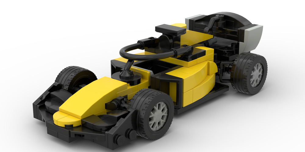 LEGO MOC Lego Formula 2 Invicta racing car by Tom designs | Rebrickable ...