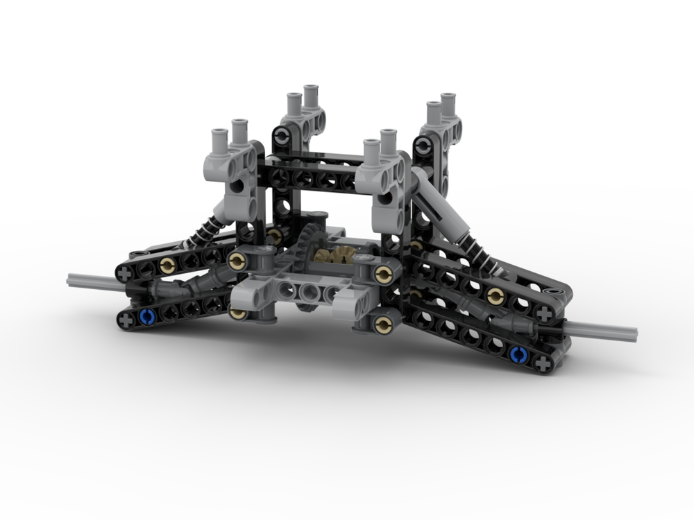 LEGO MOC Custom Suspension by Lethiangames | Rebrickable - Build with LEGO
