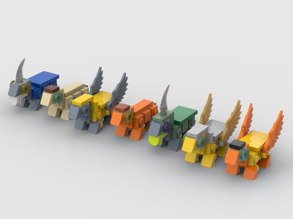 LEGO MOC Pony Pantheon of Order by GargonLe | Rebrickable - Build with LEGO