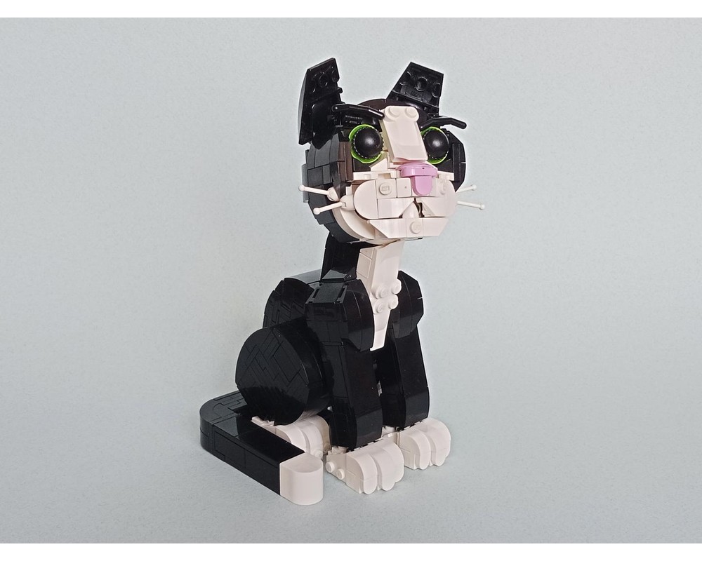 Lego Moc Cat By Nikifilik Rebrickable Build With Lego