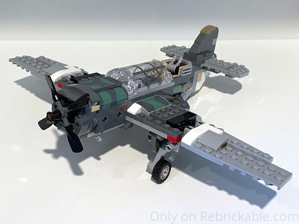 LEGO MOC 77012 Dive Bomber by OzBrick | Rebrickable - Build with LEGO
