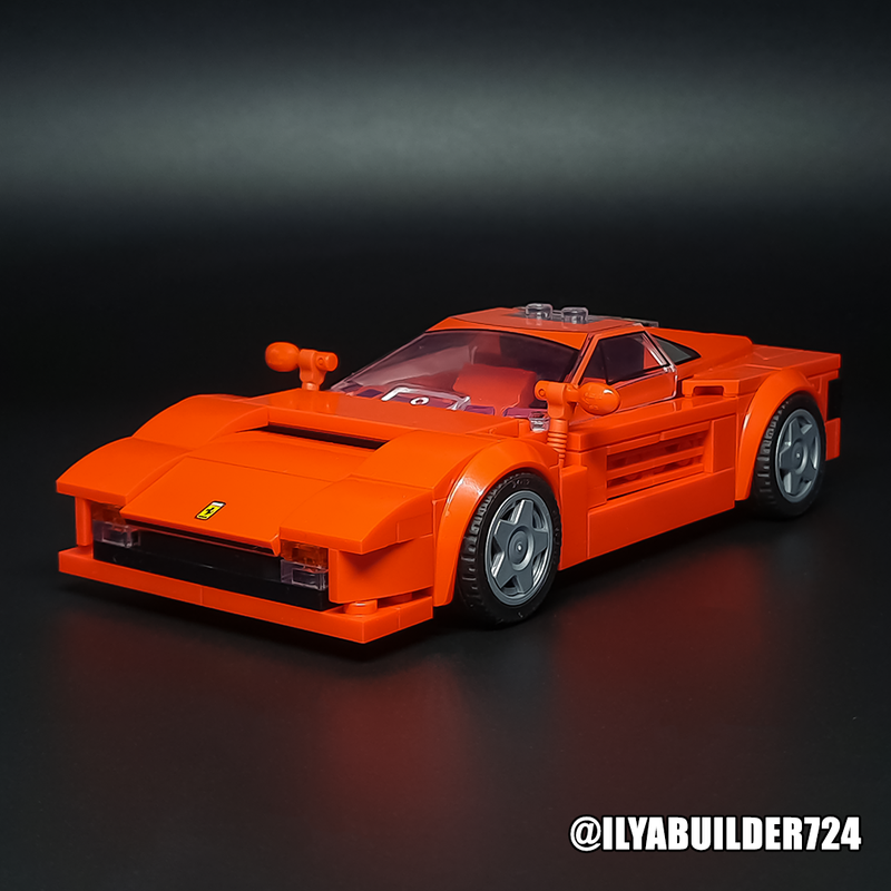 LEGO MOC 76934 Ferrari Testarossa by ilyabuilder724 | Rebrickable ...
