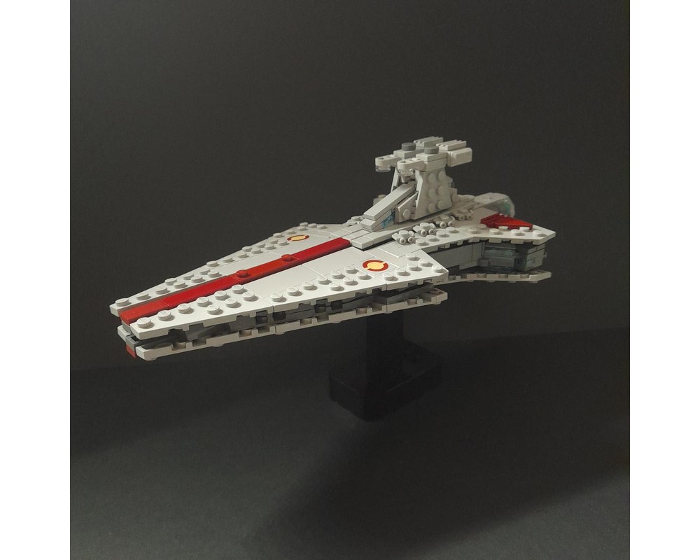 LEGO MOC Venator Class Starship by KroczkoBricks | Rebrickable - Build ...