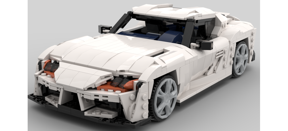 Lego Moc Toyota Supra A90mk5 By Arisa Rebrickable Build With Lego