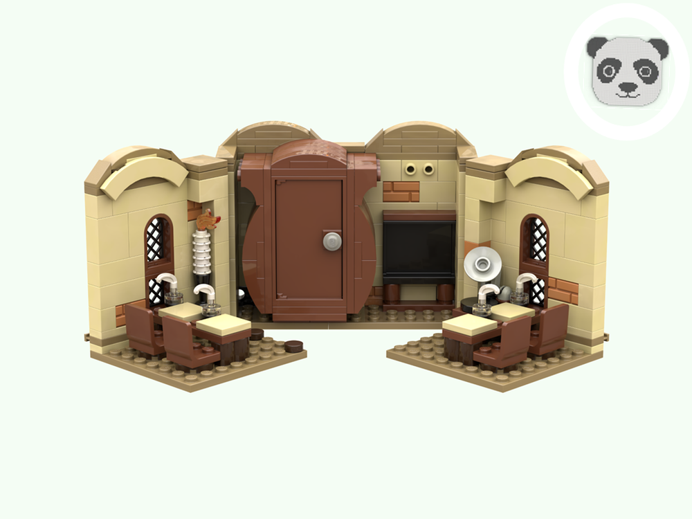 LEGO MOC HP Castle - Defence Against the Dark Arts Class by ...