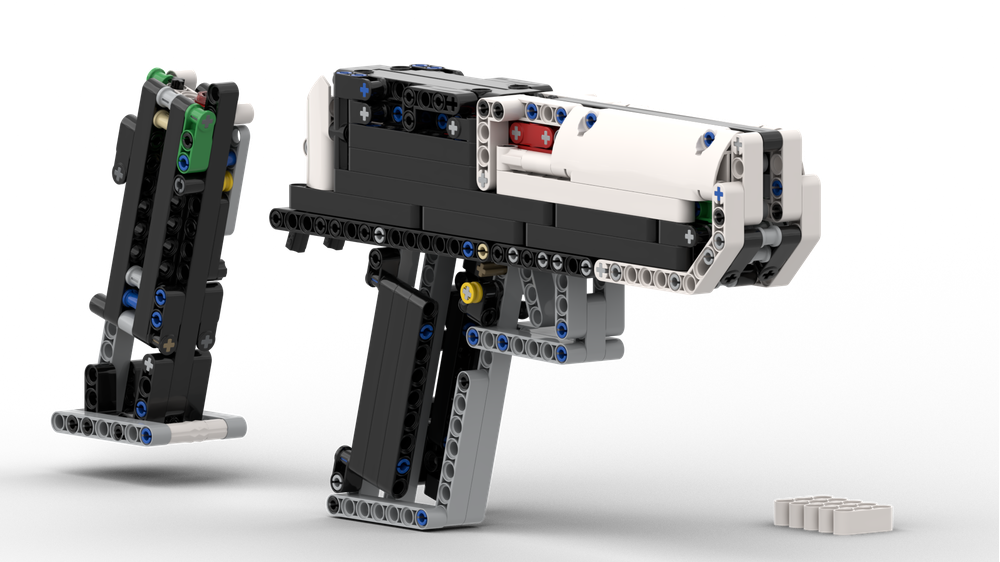 Lego Moc Desert Eagle By Romaulait Rebrickable Build With Lego