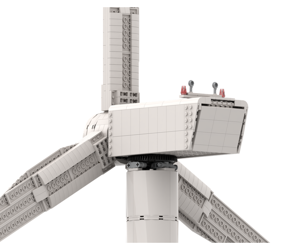 LEGO MOC Wind Turbine by Dylan_CH | Rebrickable - Build with LEGO