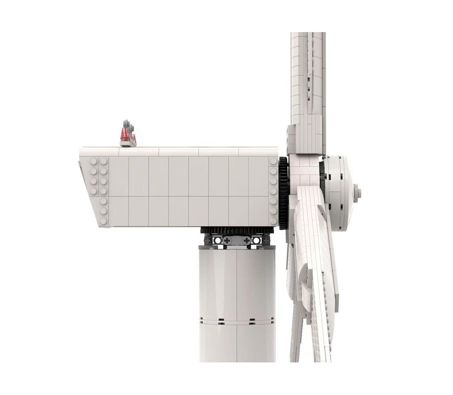 LEGO MOC Wind Turbine by Dylan_CH | Rebrickable - Build with LEGO