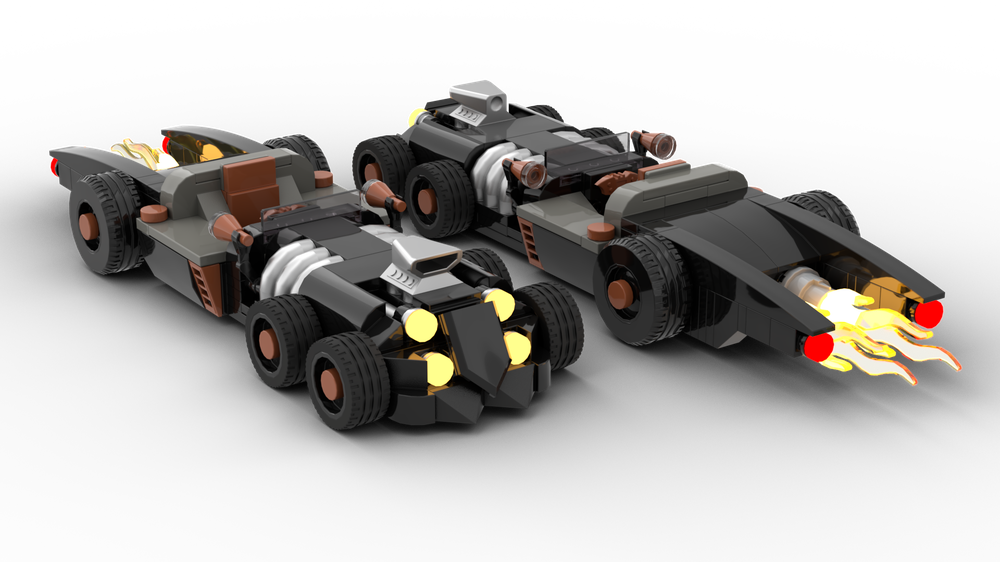 LEGO MOC Classsic Vintage BatRod by ITFGouws | Rebrickable - Build with ...