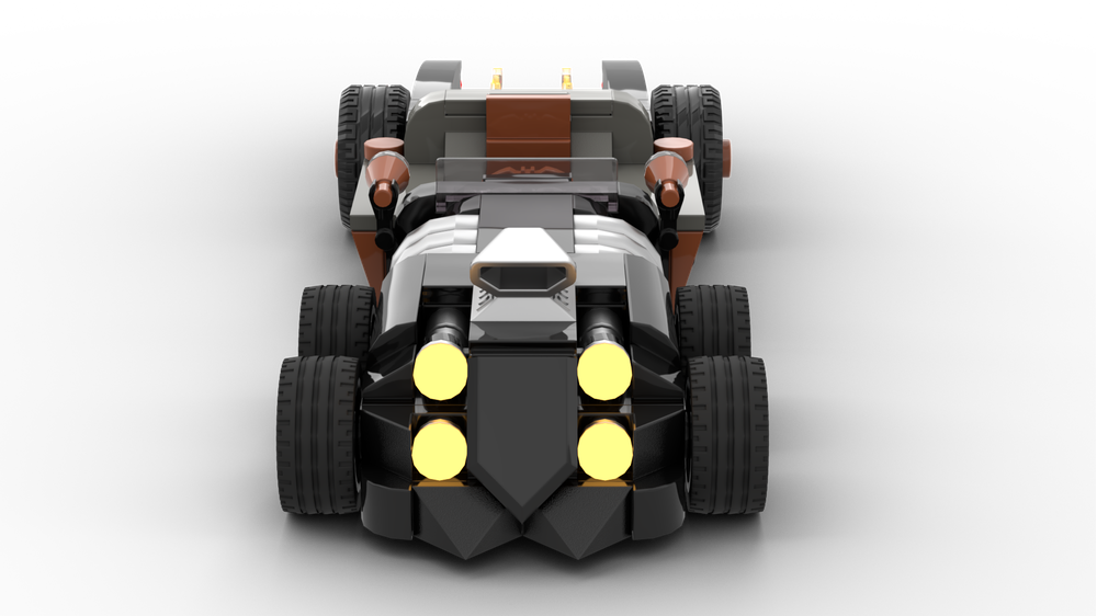 LEGO MOC-191919 Classsic Vintage BatRod by ITFGouws | Rebrickable ...