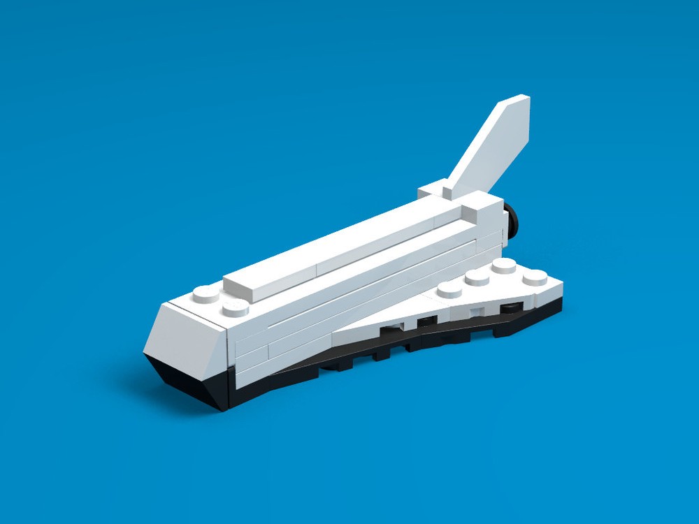 Lego Moc Space Shuttle Micro By Psiborgvip Rebrickable Build With