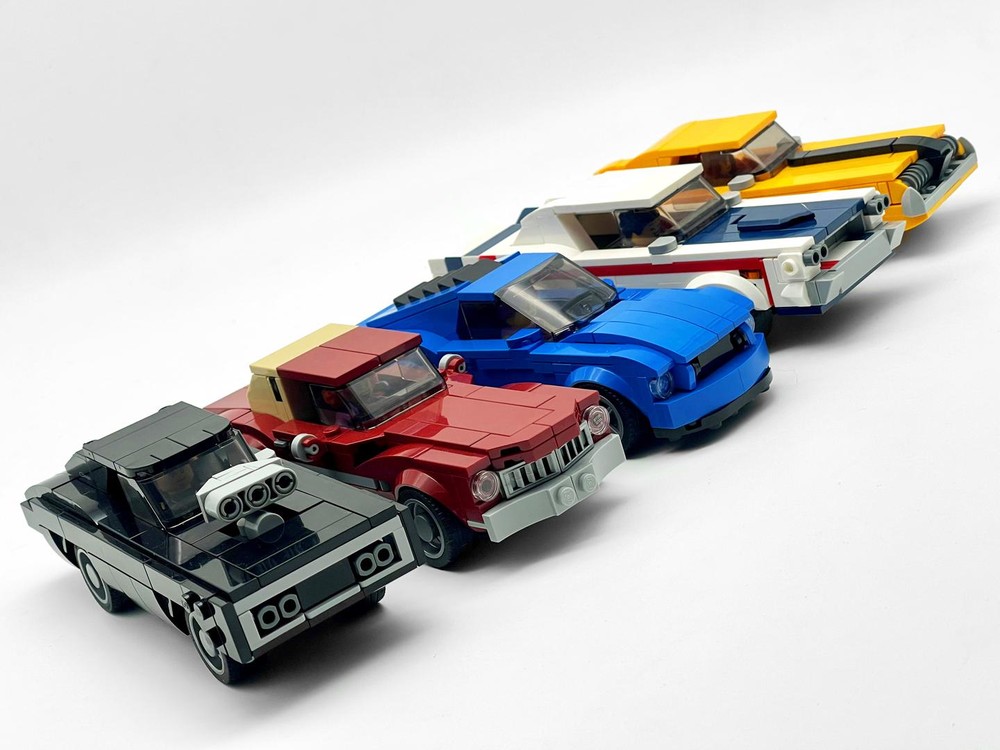 LEGO MOC-191920 Muscle Car Vehicle Pack #3 by IBrickedItUp ...
