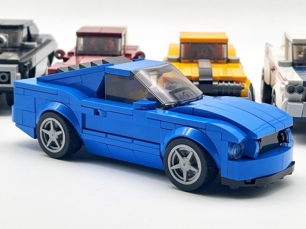 LEGO MOC Muscle Car Vehicle Pack #3 by IBrickedItUp | Rebrickable ...