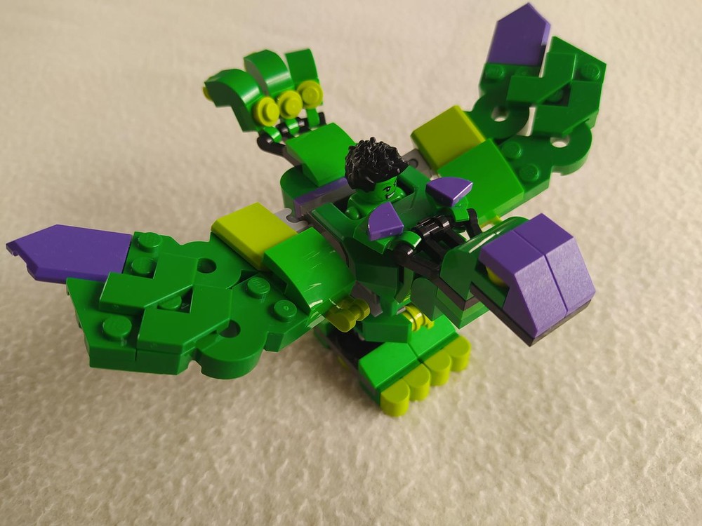 LEGO MOC-191923 76241 Hulk-bird by thekitchenscientist | Rebrickable ...