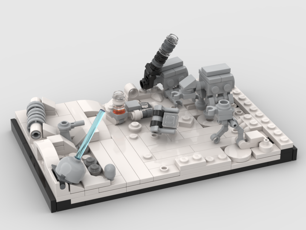LEGO MOC Battle of Hoth by Falconeagle117 | Rebrickable - Build with LEGO